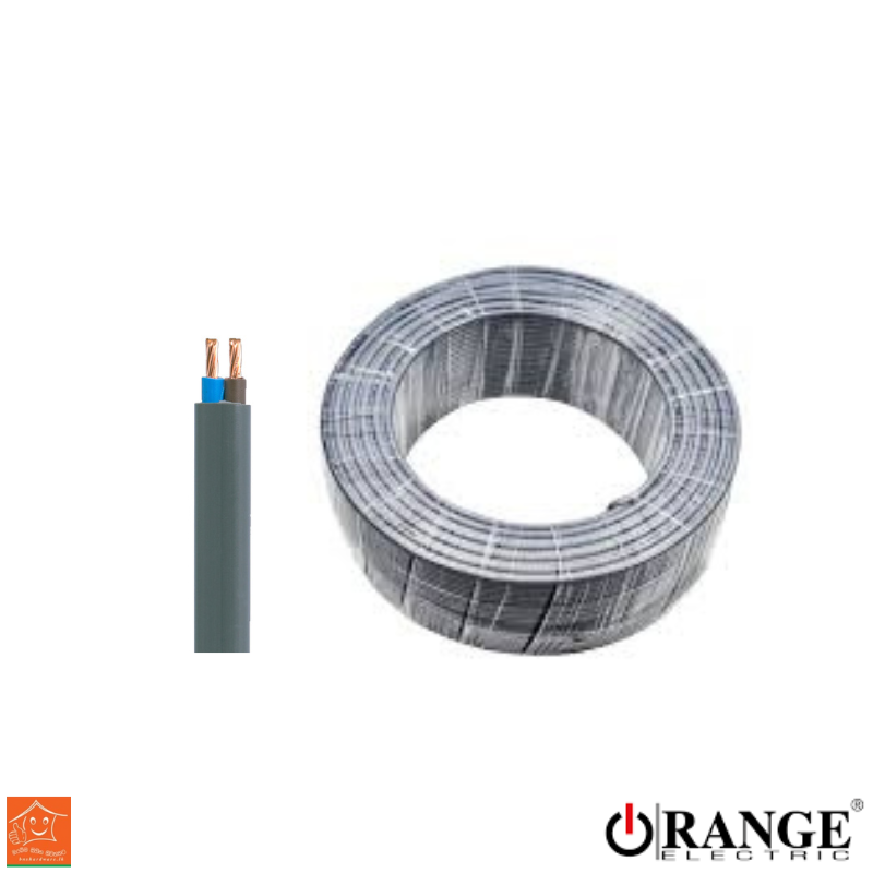 Orange 7/0.85mm CU/PVC 4mm2 Wire