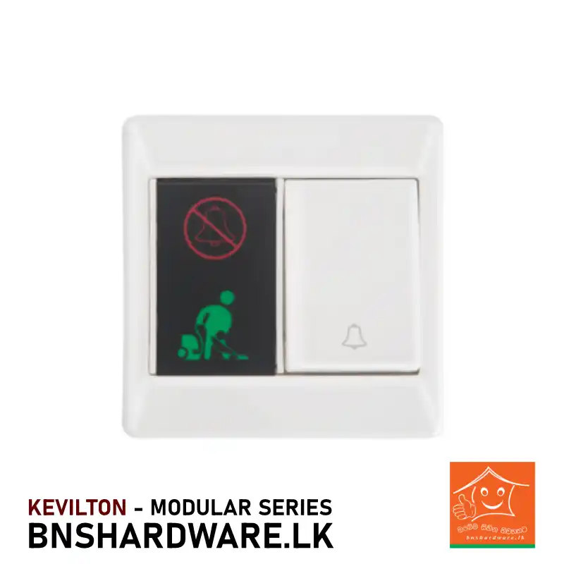 Buy Kevilton Do Not Disturb (DND) 2 Gang 2 Way Switch Online in Sri ...